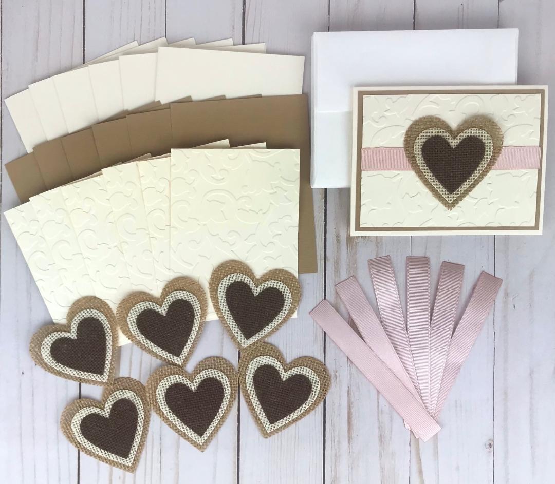 Wedding Card Making Kit for Adults to Make Your Own Rustic Cards ...