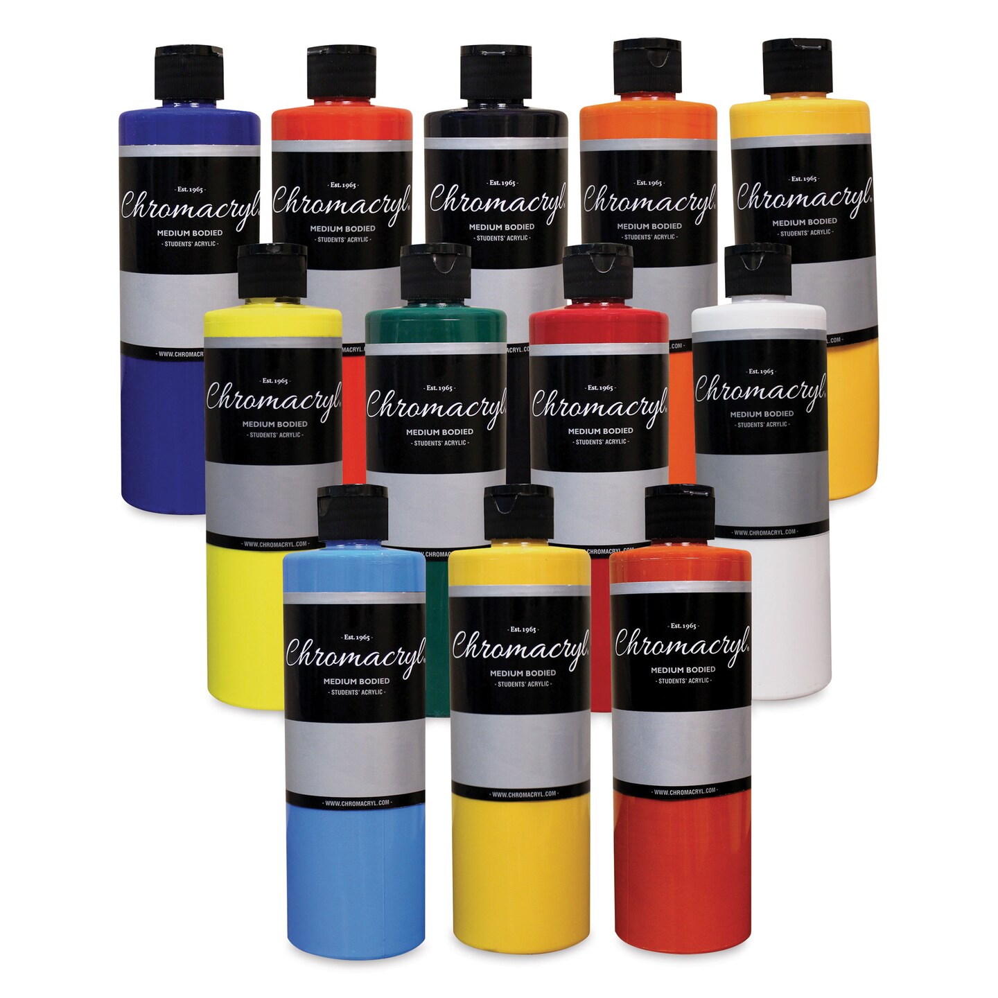 Chromacryl Students' Acrylic Paints - Set of 12, Pint | Michaels