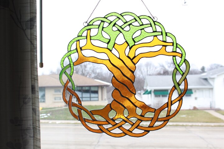 Stained glass eternity tree | MakerPlace by Michaels