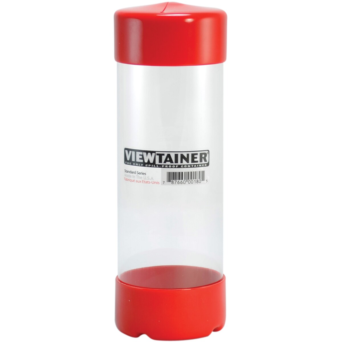 Viewtainer Slit Top Storage Container 2.75"X8"-Red | Michaels