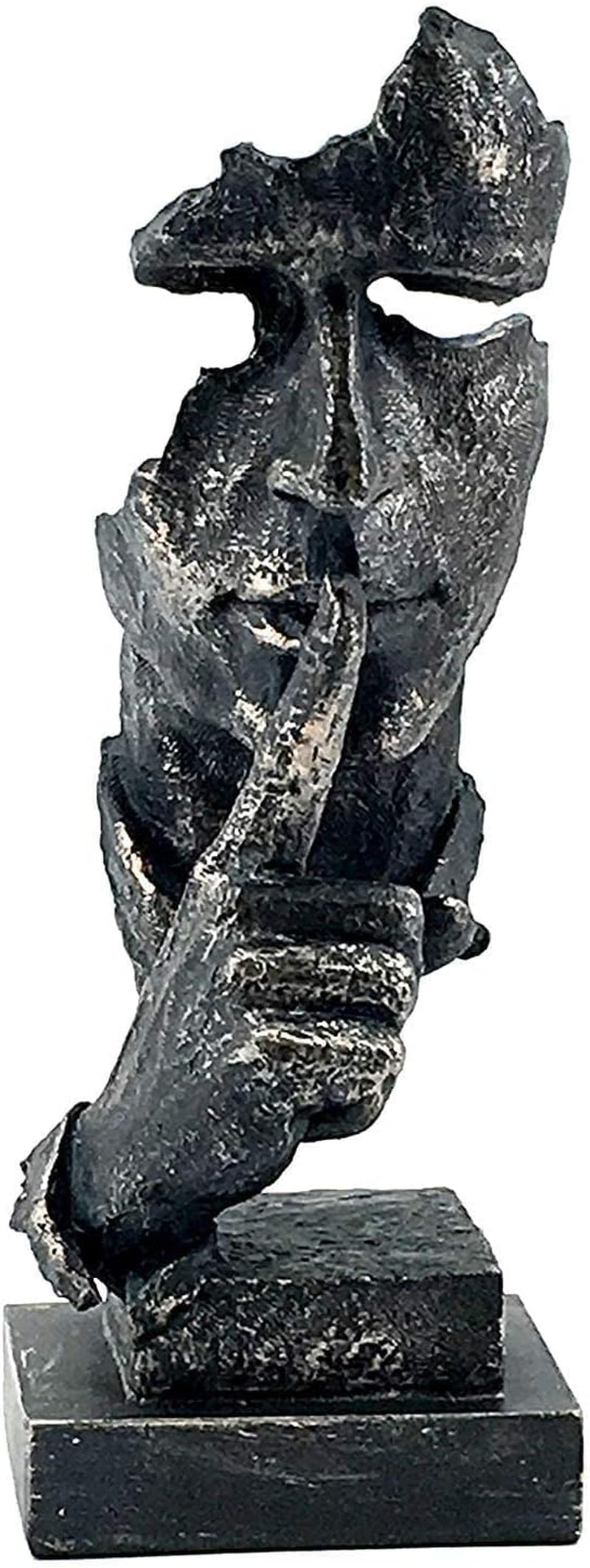 Silence Statue 13 Inch Please Quiet Shhh Hand Gesture Modern Abstract ...