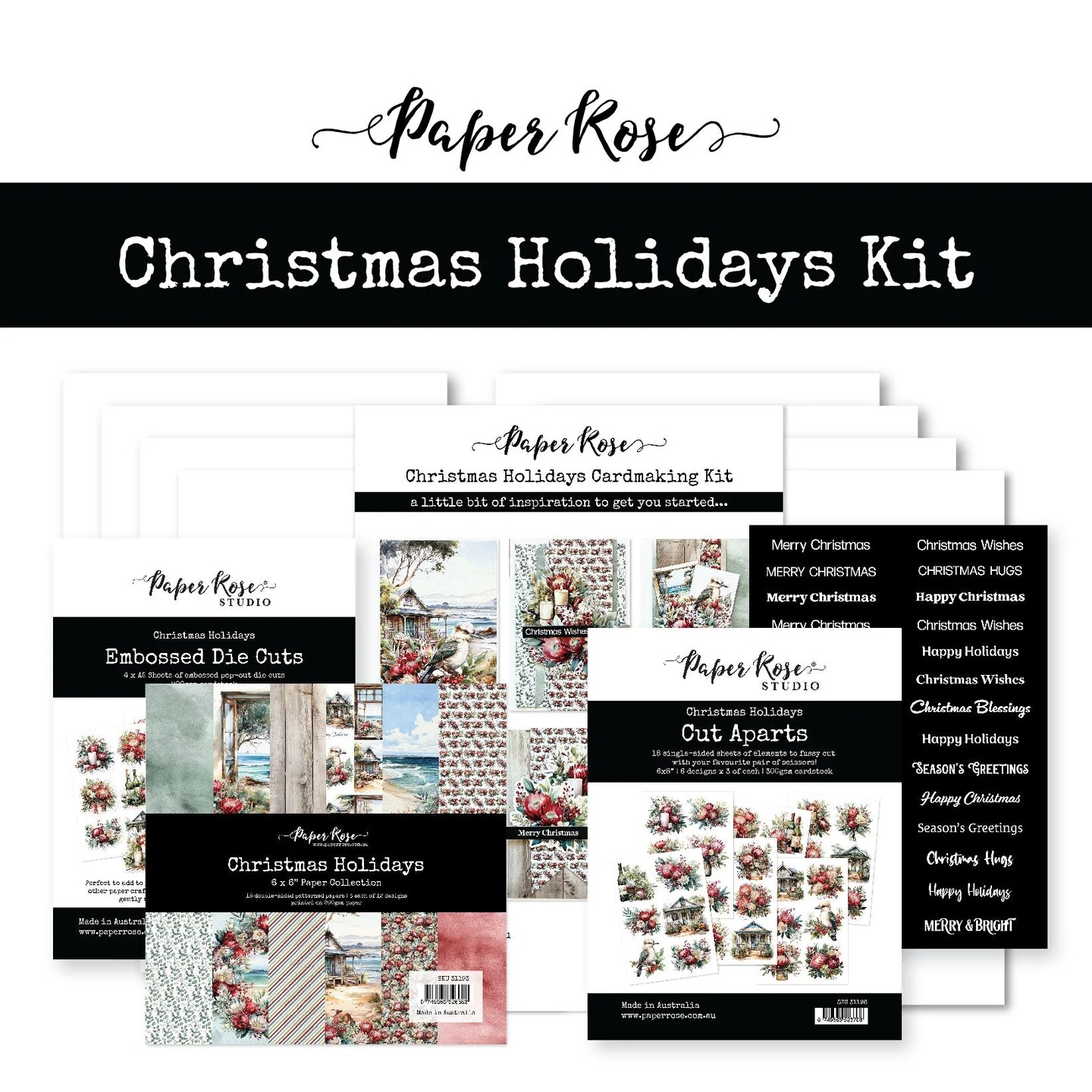 Christmas Holidays Cardmaking Kit 31344 | Michaels
