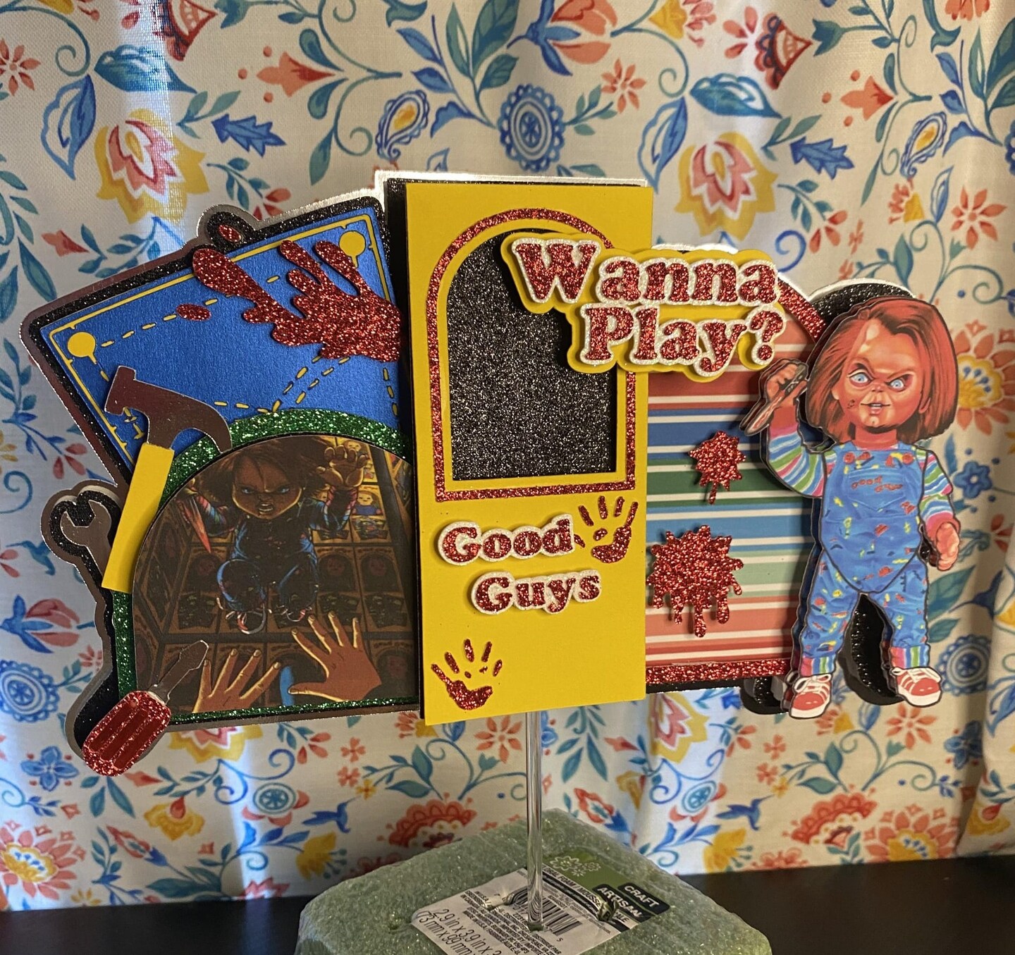 Chucky Doll Inspired Cake Topper | MakerPlace by Michaels
