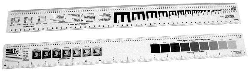 C-Thru Graphic Arts Ruler, 2in x 18in | Michaels