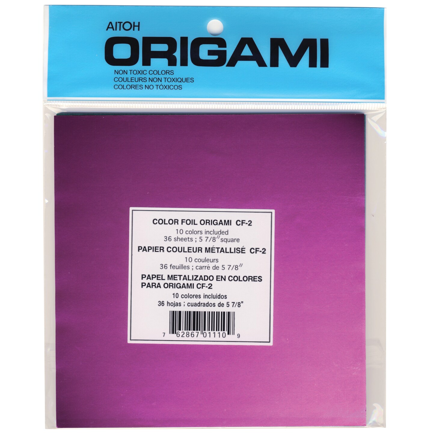 Aitoh Origami Foil Paper Sheets, 36 Sheets | Michaels