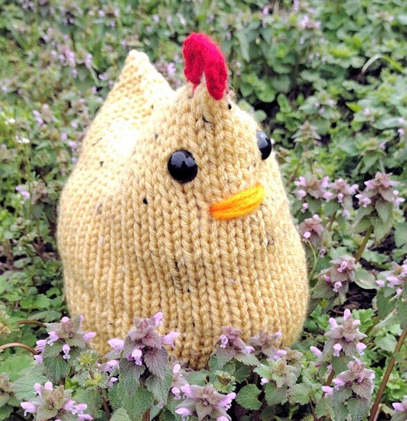 Chicken Plushie, Chicken Plush, Knitted Chicken, Chicken Squishie ...