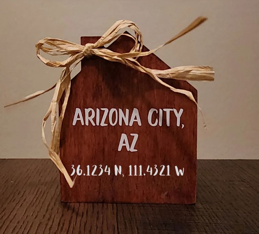 Custom Home Sign, Latitude and Longitude Address | MakerPlace by Michaels