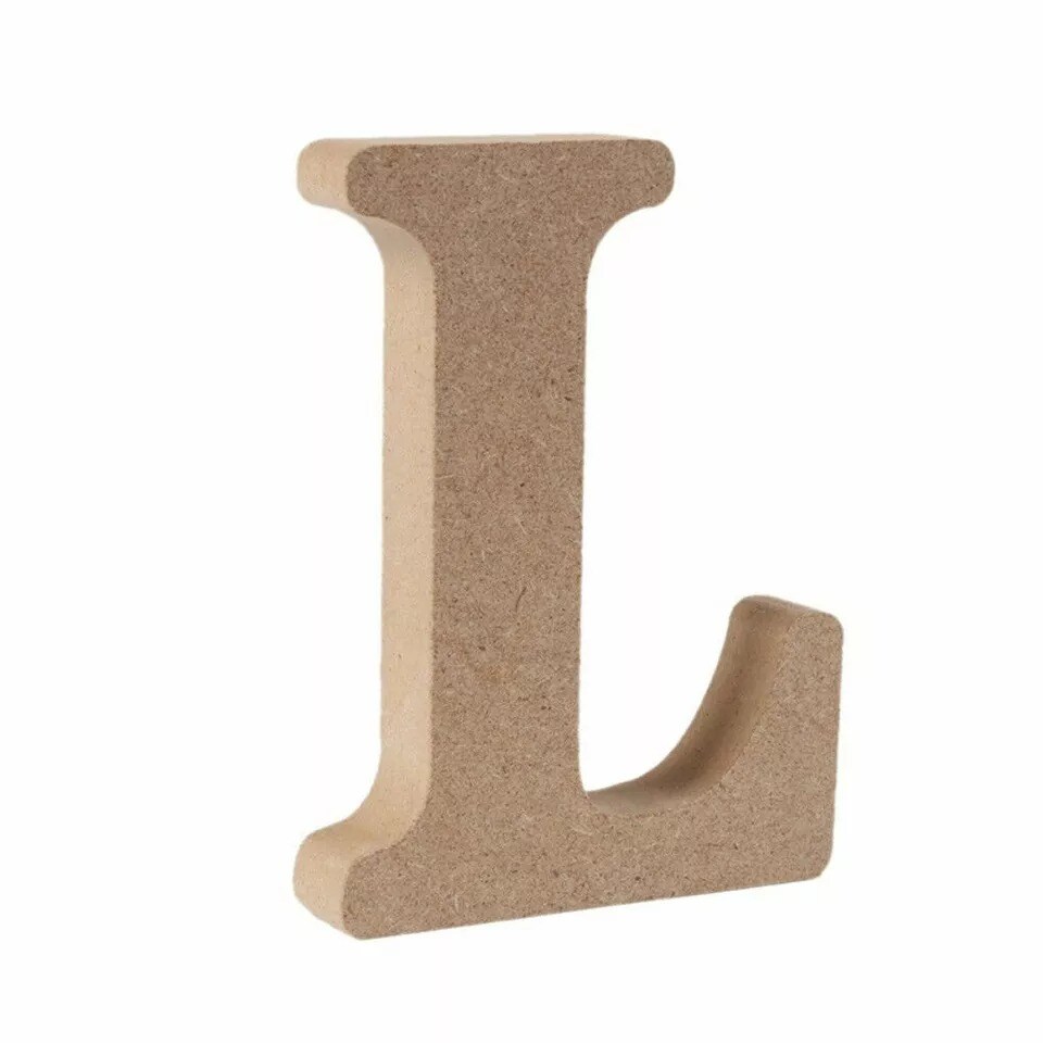 3.93" Self Standing Wooden Letters | Michaels