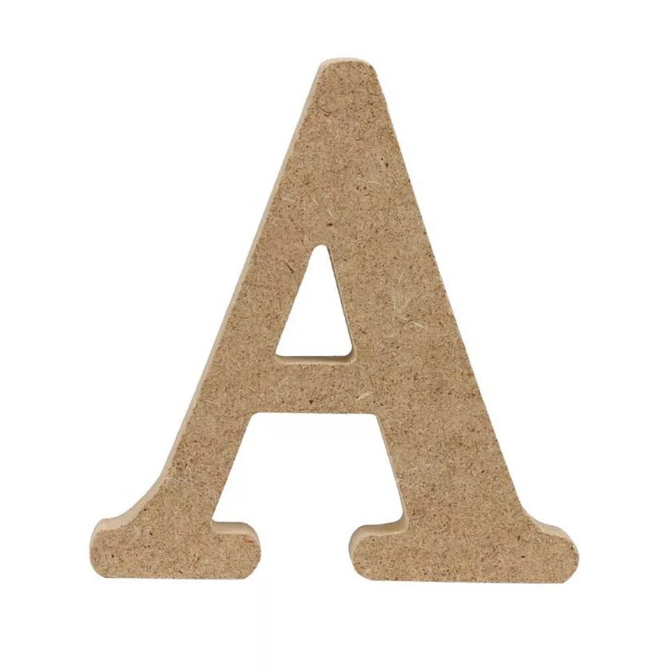 3.93" Self Standing Wooden Letters | Michaels