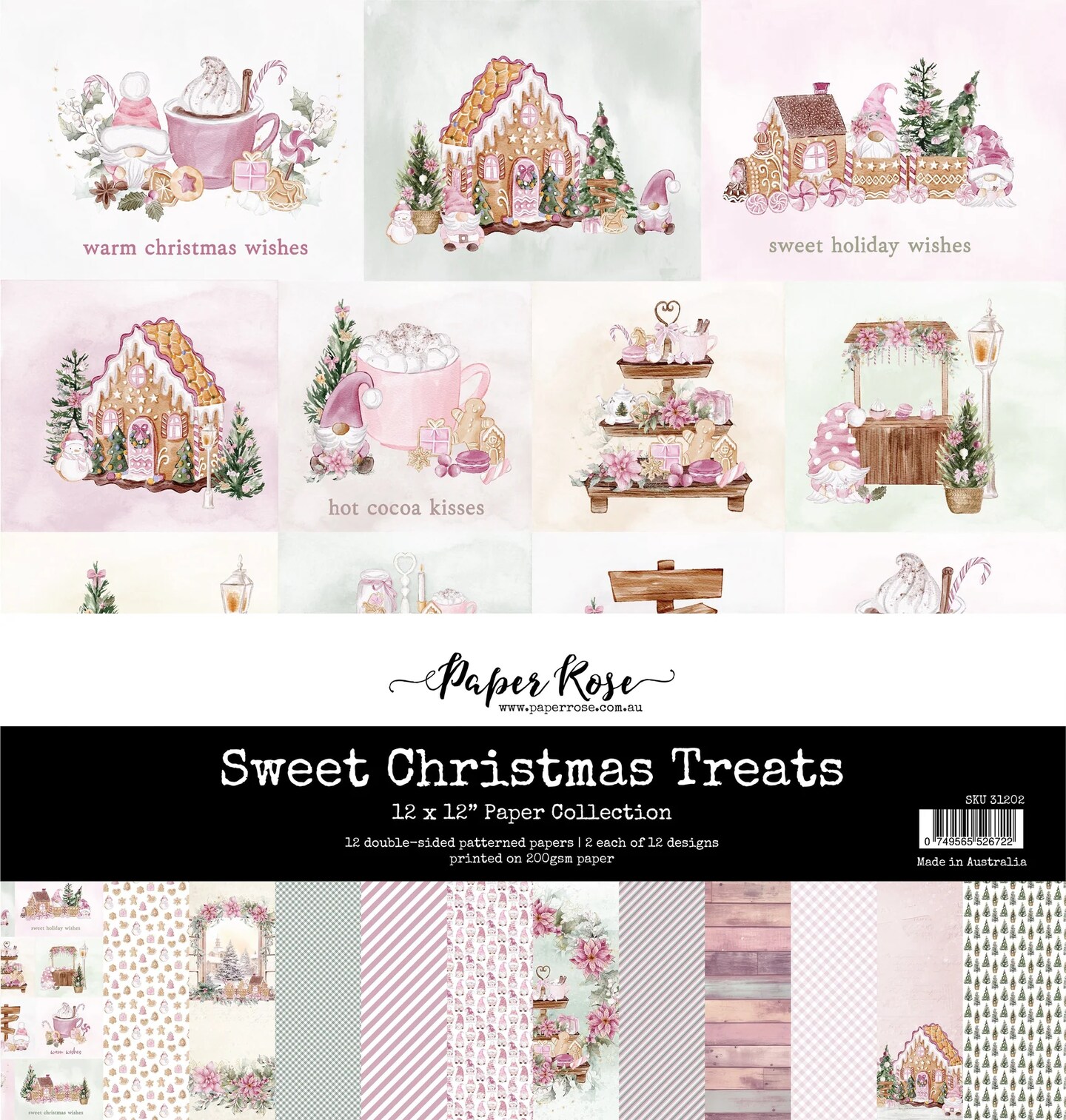 Sweet Christmas Treats 12x12 Paper Collection 31202 | Michaels