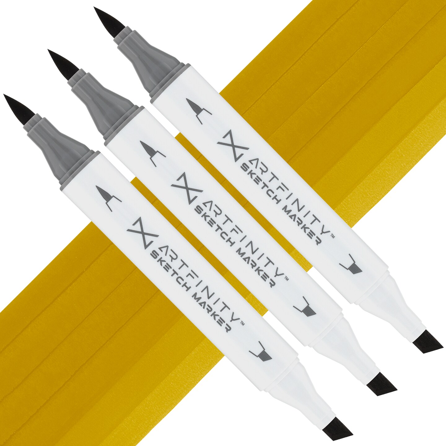 Artfinity Sketch Marker Sets - Set of 3 - Mustard Y6-6, Vibrant ...