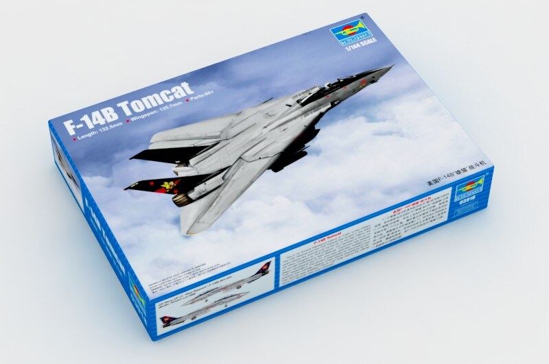 Trumpeter 1/144 F-14B TOMCAT 1/144 Plastic Model | Michaels