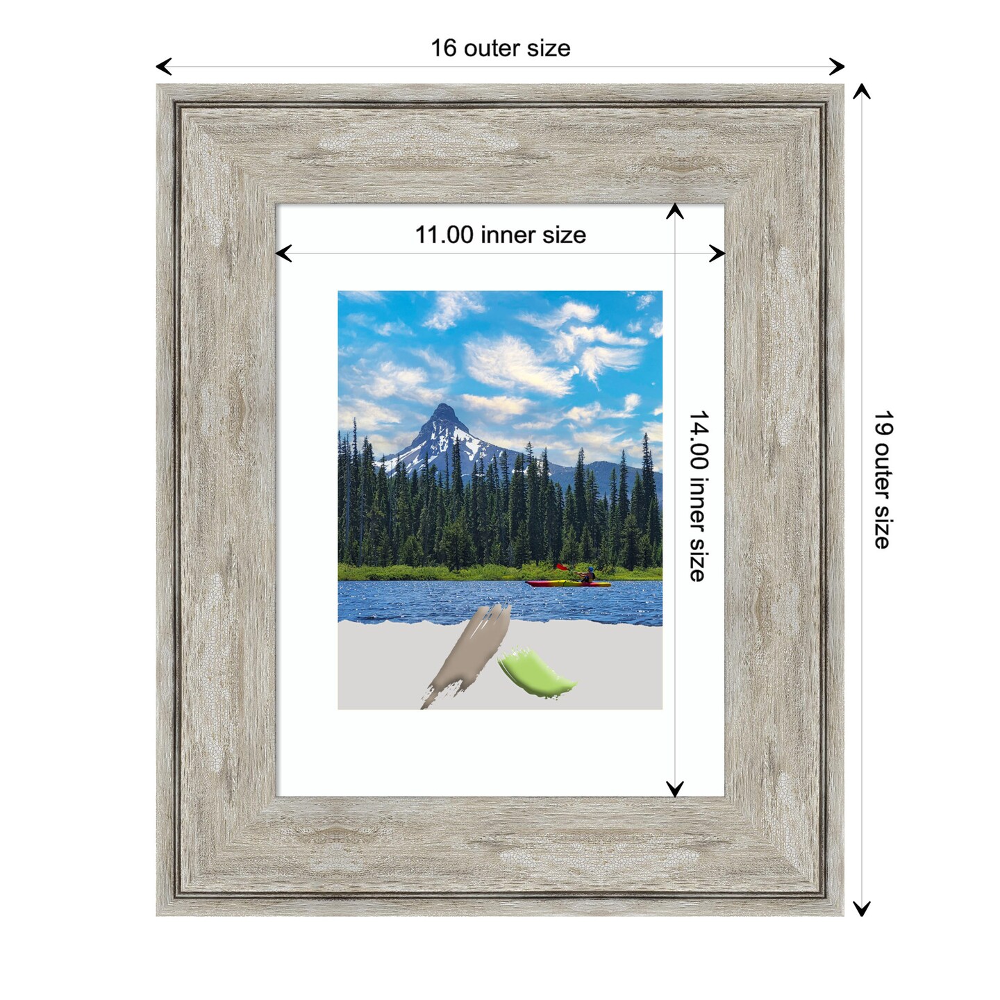 Crackled Metallic Picture Frame, Photo Frame, Art Frame | Michaels