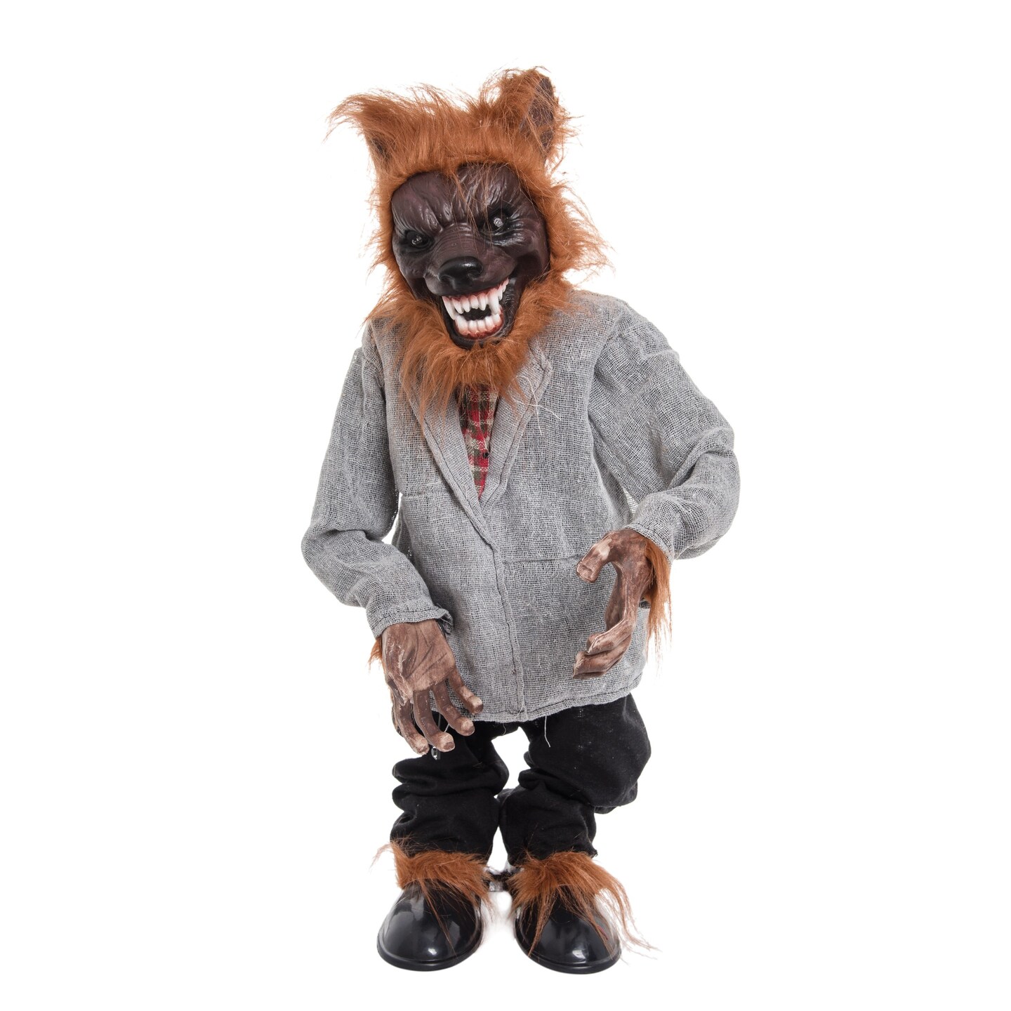 Sound & Motion Werewolf Figureure Halloween Fall Harvest Soft Figure ...
