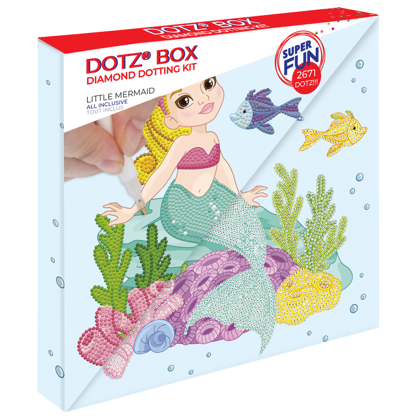 Diamond Dotz Little Mermaid Diamond Painting Kits for Adults - Diamond ...