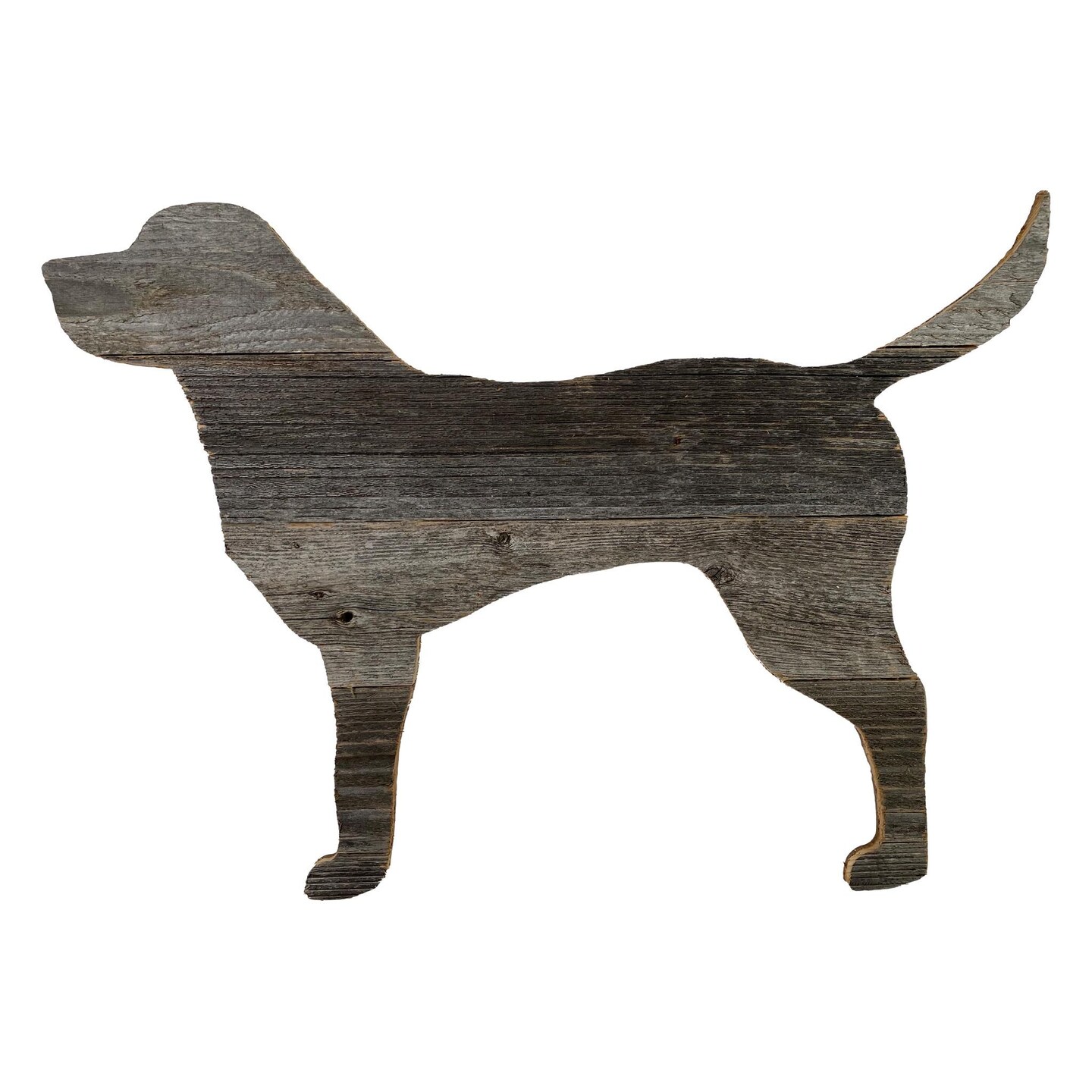 Rustic Farmhouse Dog Cutout Reclaimed Wood Silhouette | Michaels