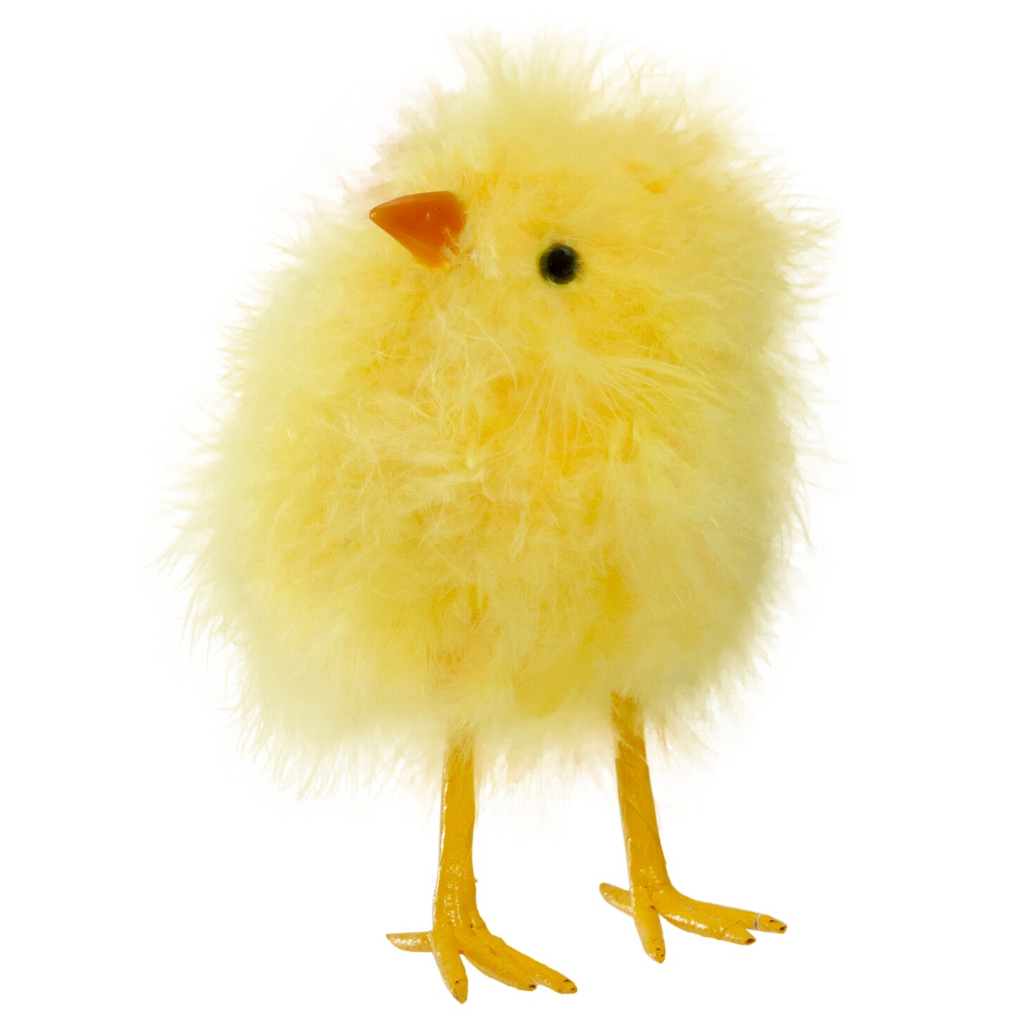Northlight Furry Chick Facing Right Easter Figurine - 5" - Yellow and ...
