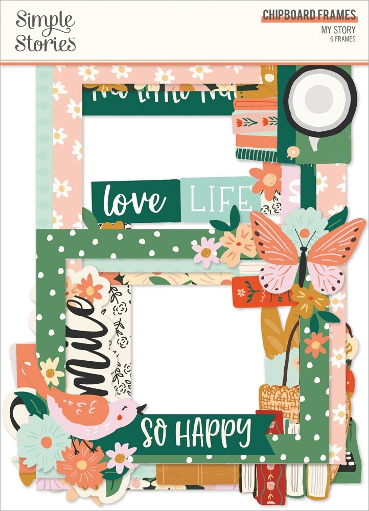 My Story Chipboard Frames-6/Pkg | Michaels