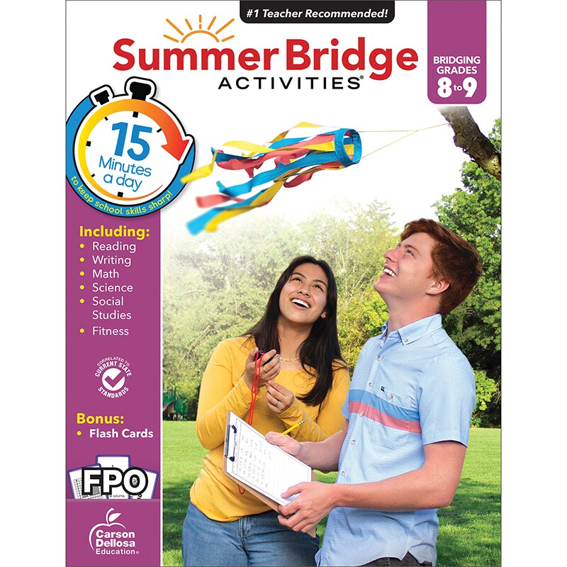 Summer Bridge Activities, Grades 8-9 | Michaels