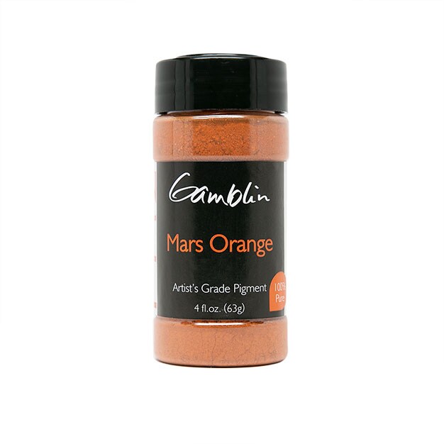 Gamblin Artist's Color Dry Pigment, 4 oz., Mars Orange | Michaels