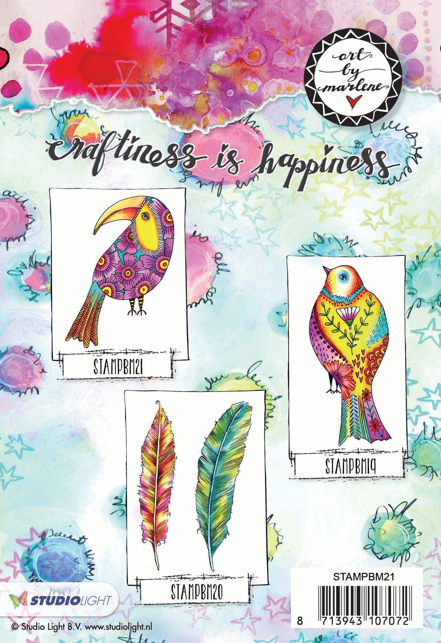 Studio Light Cling Stamp Animals, Art By Marlene 2.0 nr.21 | Michaels