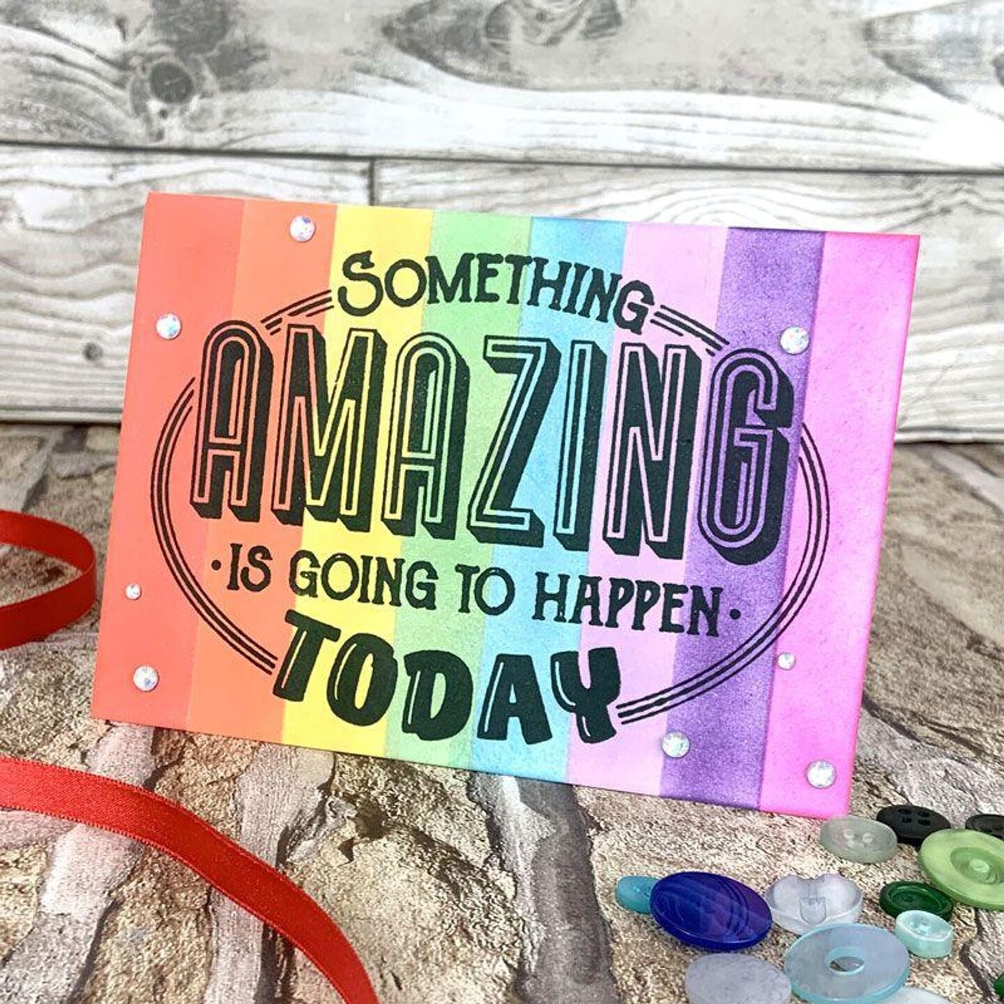 Hunkydory Crafts For the Love of Stamps - Today is Amazing A6 Stamp Set ...