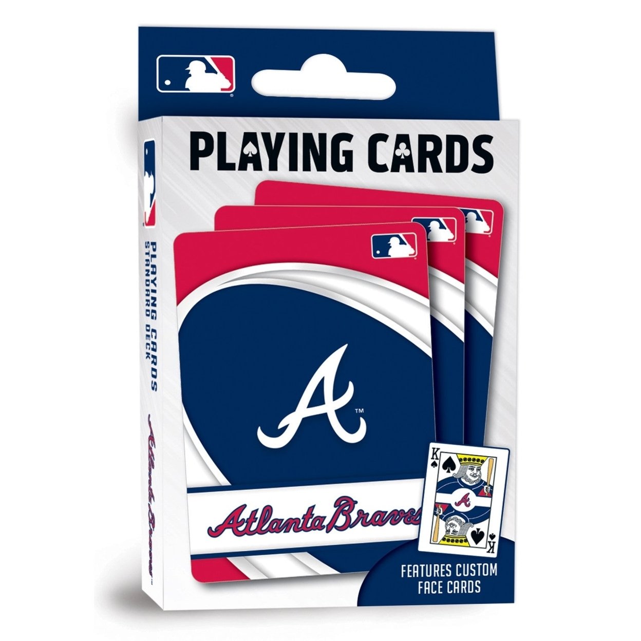 Atlanta Braves Playing Cards 54 Card Deck Mlb Officially Licensed Team ...