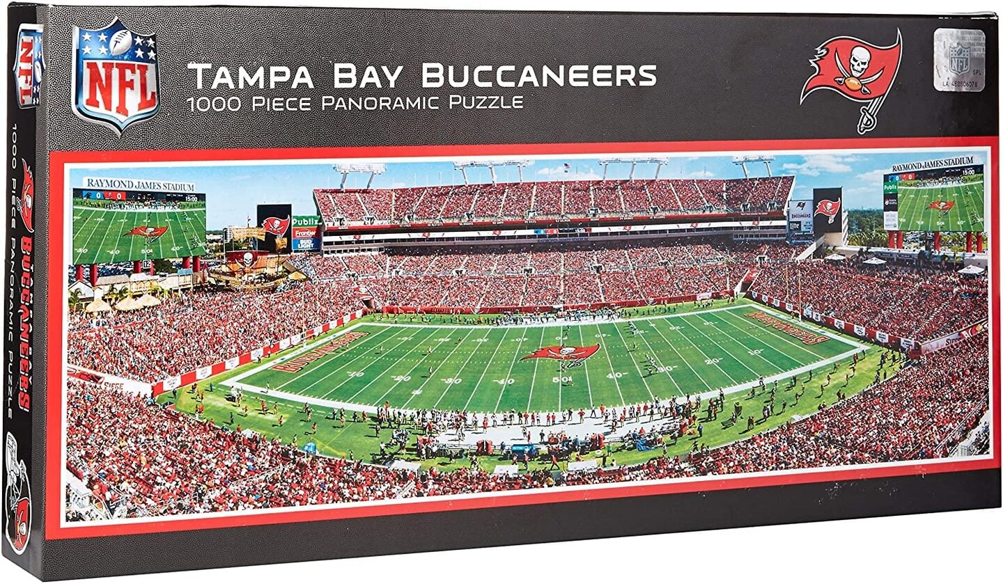 Tampa Bay Buccaneers Stadium NFL 1000 Piece Panoramic Jigsaw Puzzle ...