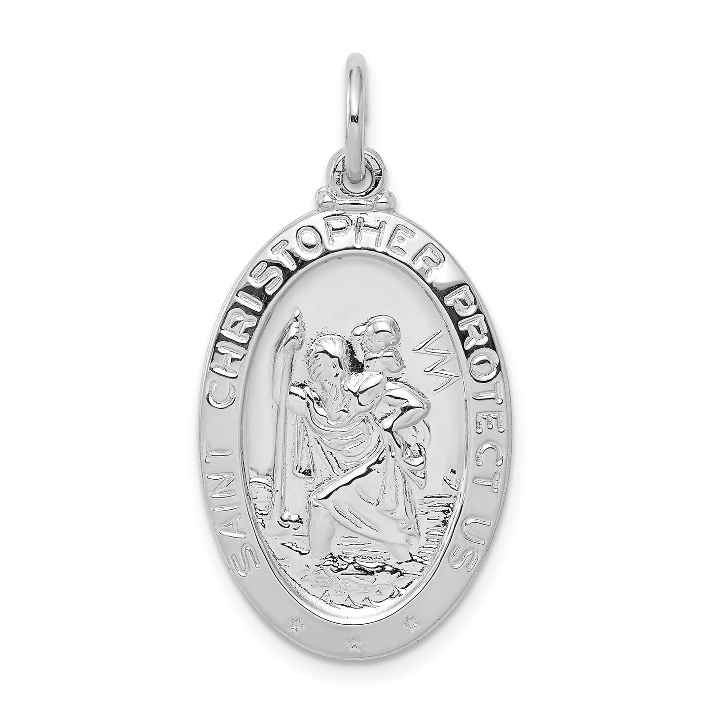 Sterling Silver Saint Christopher Medal | Michaels