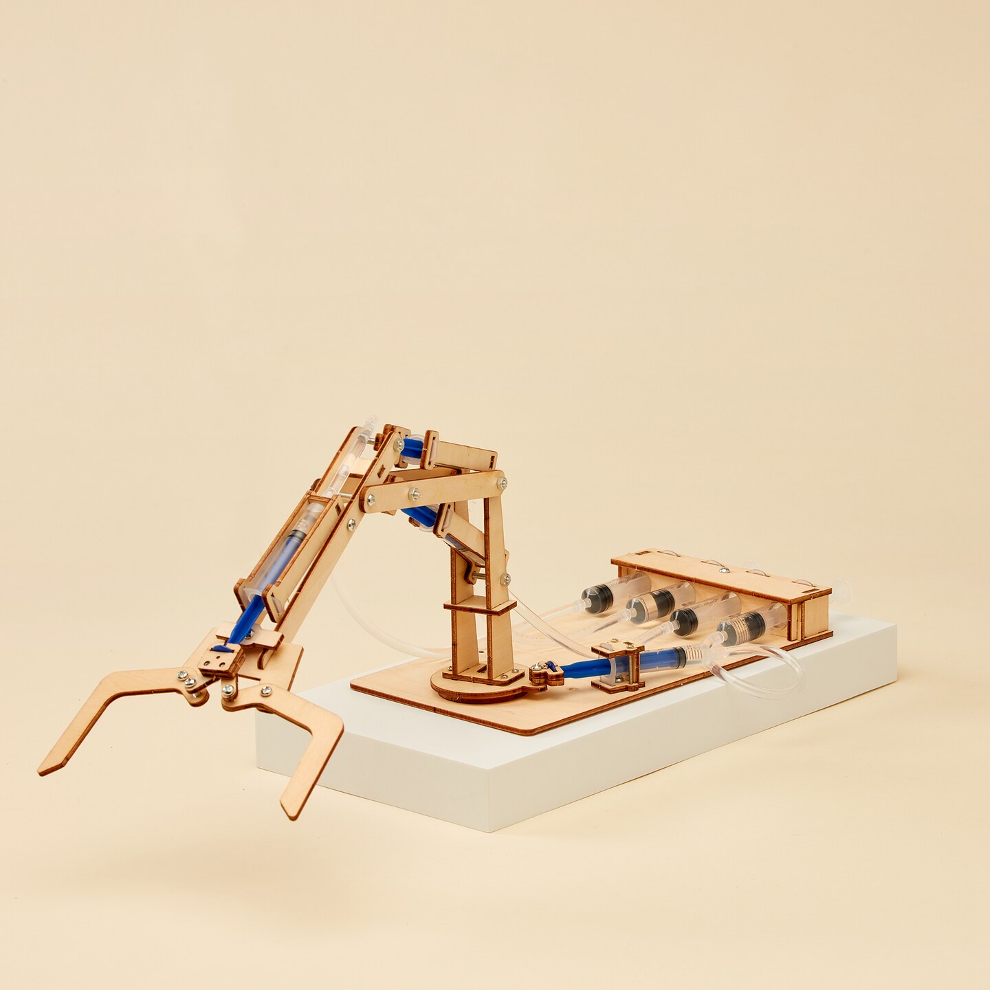 Hydraulic Robotic Arm DIY Kit, Educational STEM Toy for Kids, Craft Kit ...