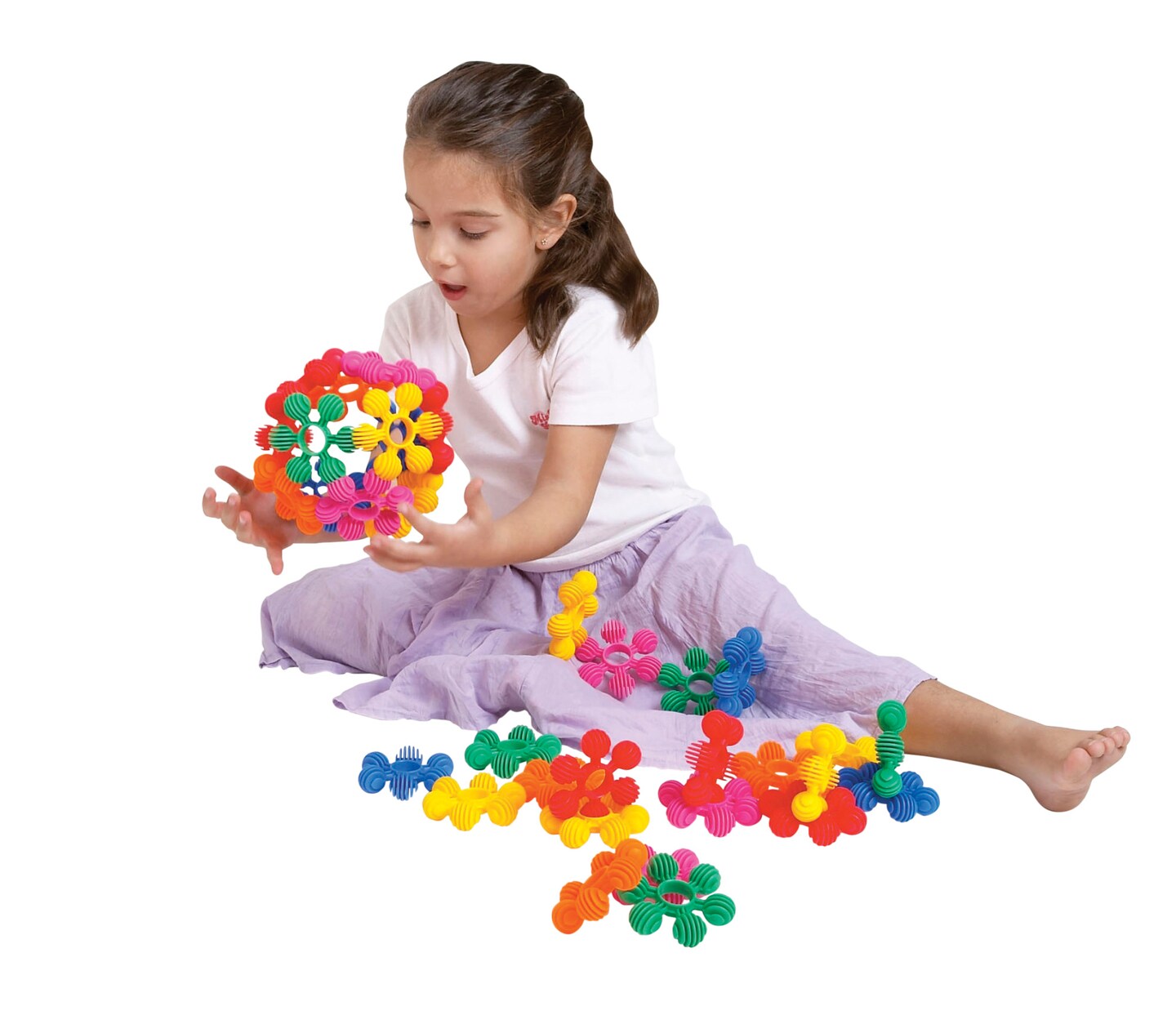 Childcraft Toddler Manipulatives Mini Interstar Rings, Assorted Colors ...