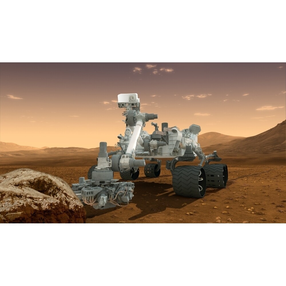 Posterazzi Artists Concept Of Nasas Mars Science Laboratory Curiosity