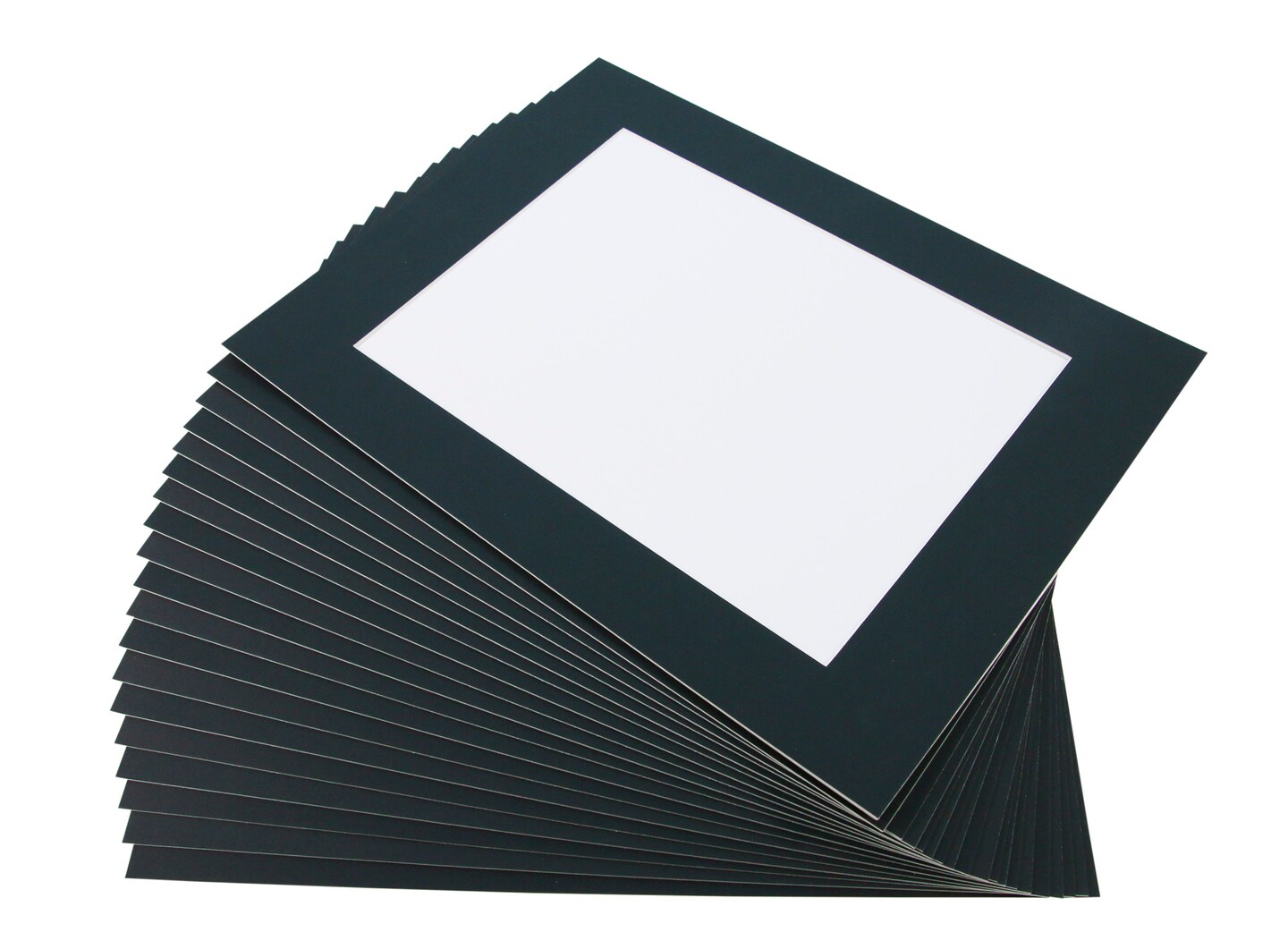 Sax Premium Pre-Cut Mat, 12 x 16 Inches, Black, Pack of 10 | Michaels