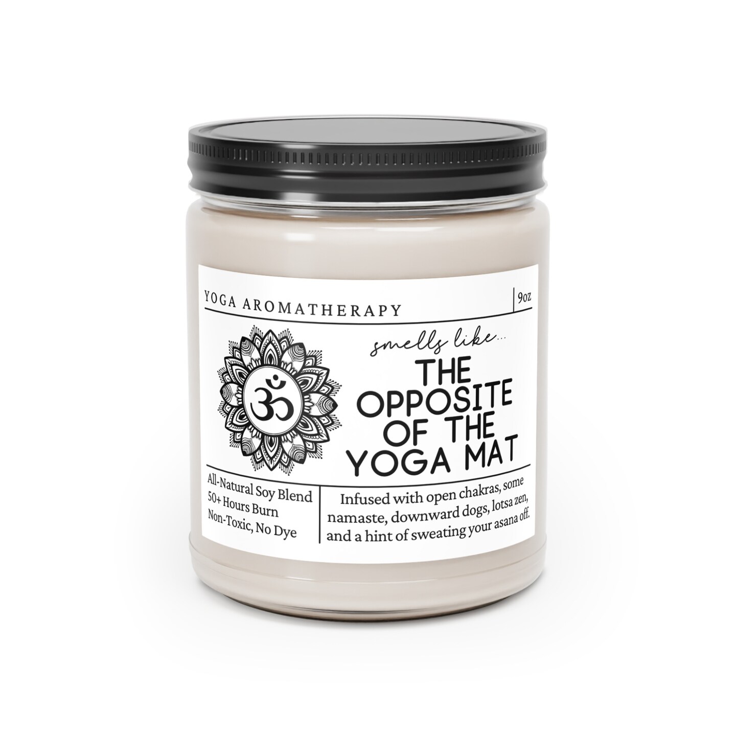 Yoga Candle - Smells Like The Opposite Of The Yoga Mat | MakerPlace by ...