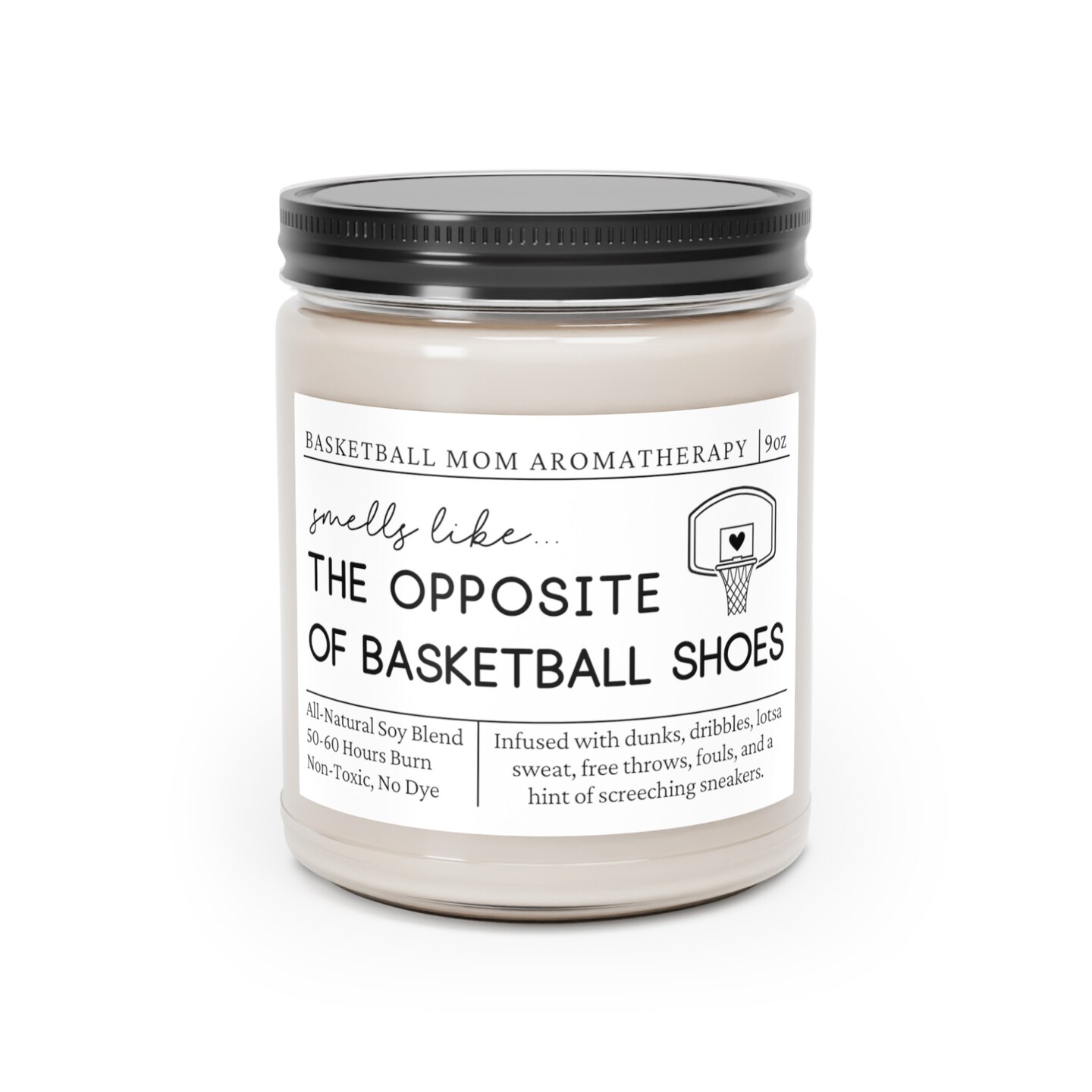 Basketball Mom Candle - Smells Like the Opposite of Basketball Shoes ...