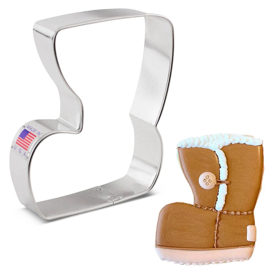 Ann Clark Winter fuzzy or Santa Boot Cookie Cutter | Michaels