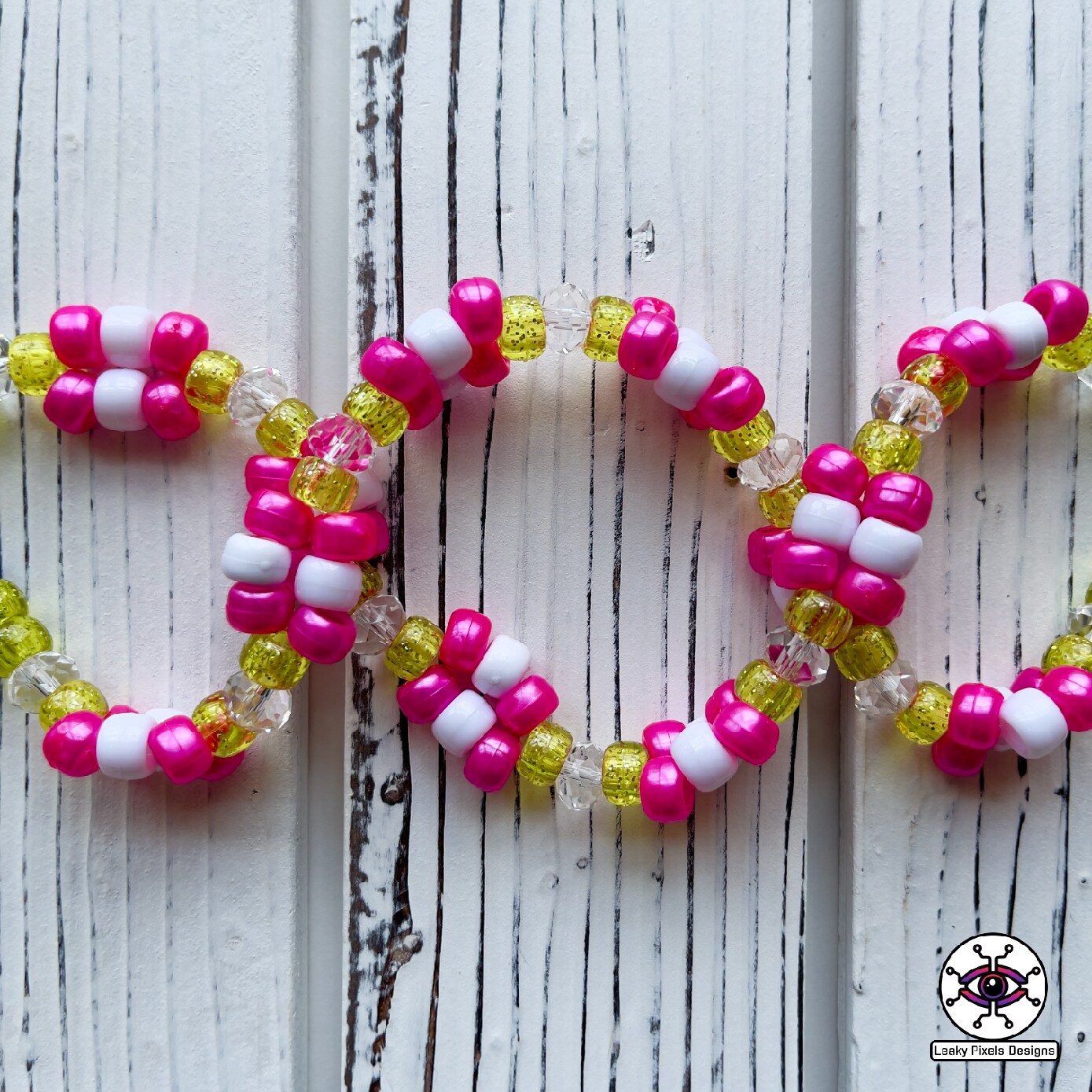 Princess Peach Perler Necklace | MakerPlace by Michaels