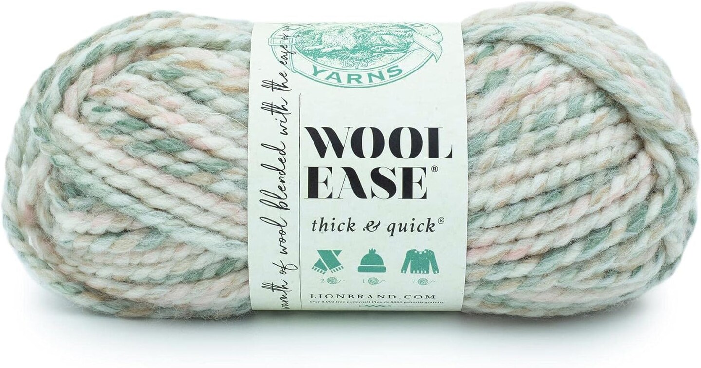 Wool-Ease Thick & Quick Yarn, Soft and Bulky Yarn for Knitting ...