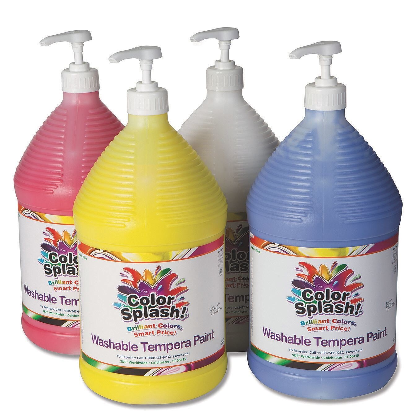 Color Splash!® Washable Tempera Paint Pack, Gallon | Michaels