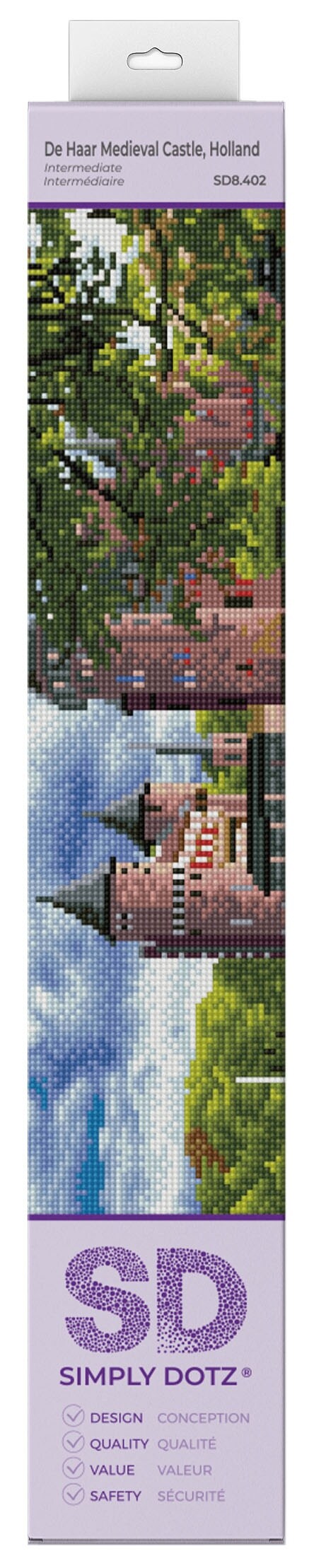 Diamond Dotz Simply Dotz Diamond Art Kit 20.5"X13.6"-De Haar Medieval ...