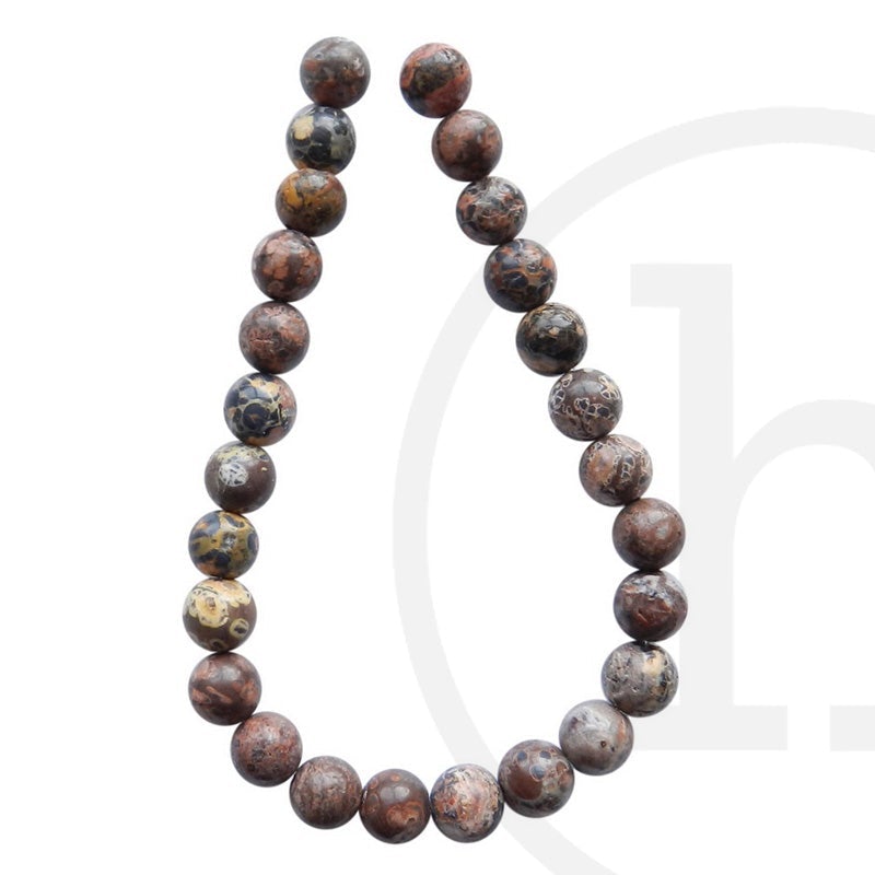 Genuine Leopard Jasper Round Beads | Michaels