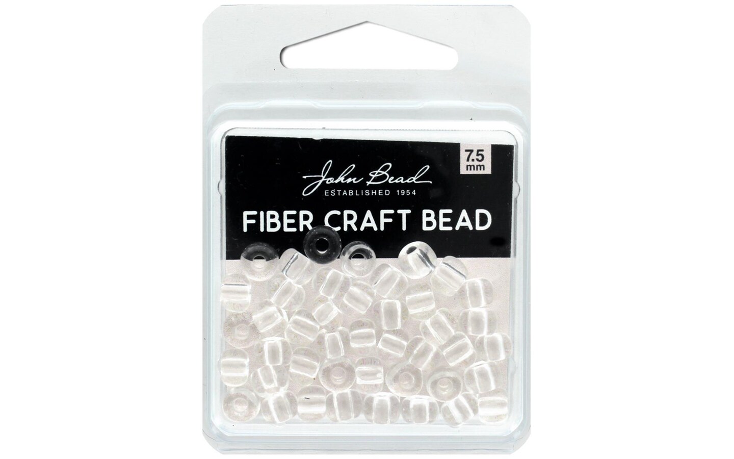 John Bead Fiber Craft Bead 7.5Mm 18G Trn Crystal | Michaels