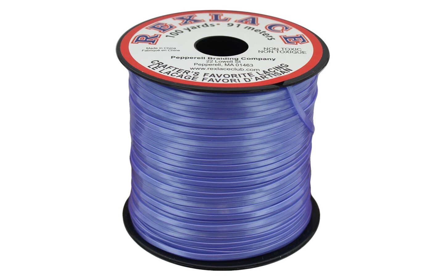 Pepperell Rexlace 100Yd Spool Pearlized Violet | Michaels
