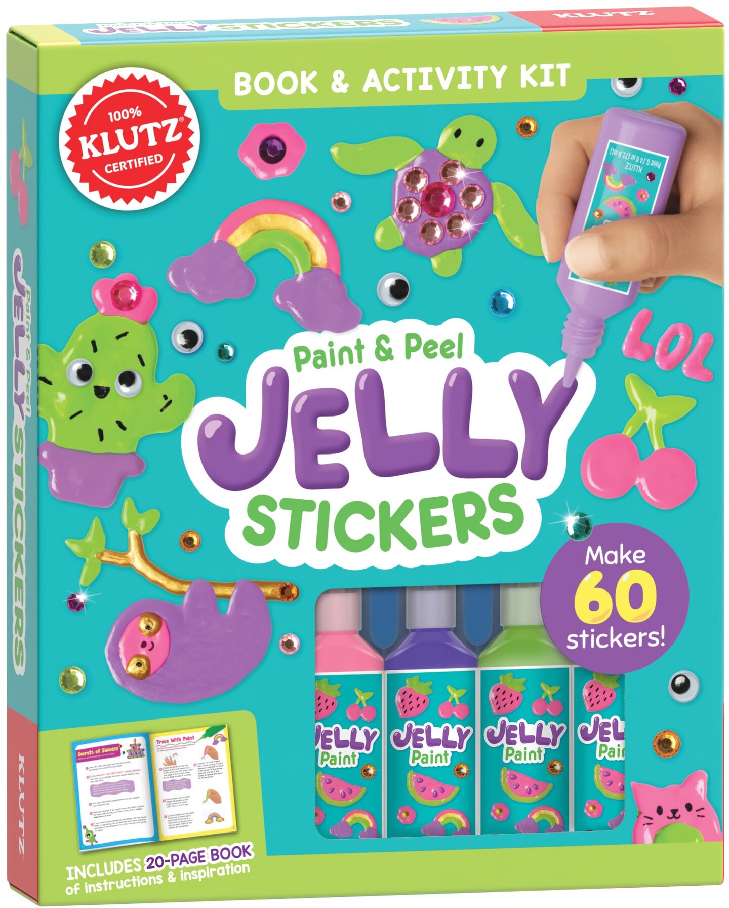 Paint & Peel Jelly Stickers- | Michaels