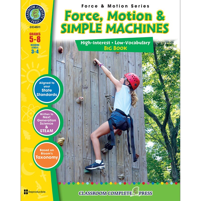 Force Motion & Simple Machines Big Book | Michaels