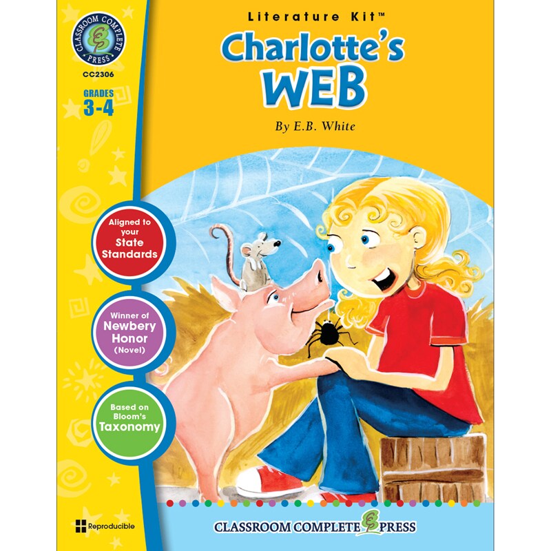 Charlotte's Web - Literature Kit Gr. 3-4 | Michaels