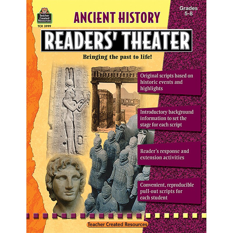 Ancient History Readers Theater Book, Grade 5-8 | Michaels
