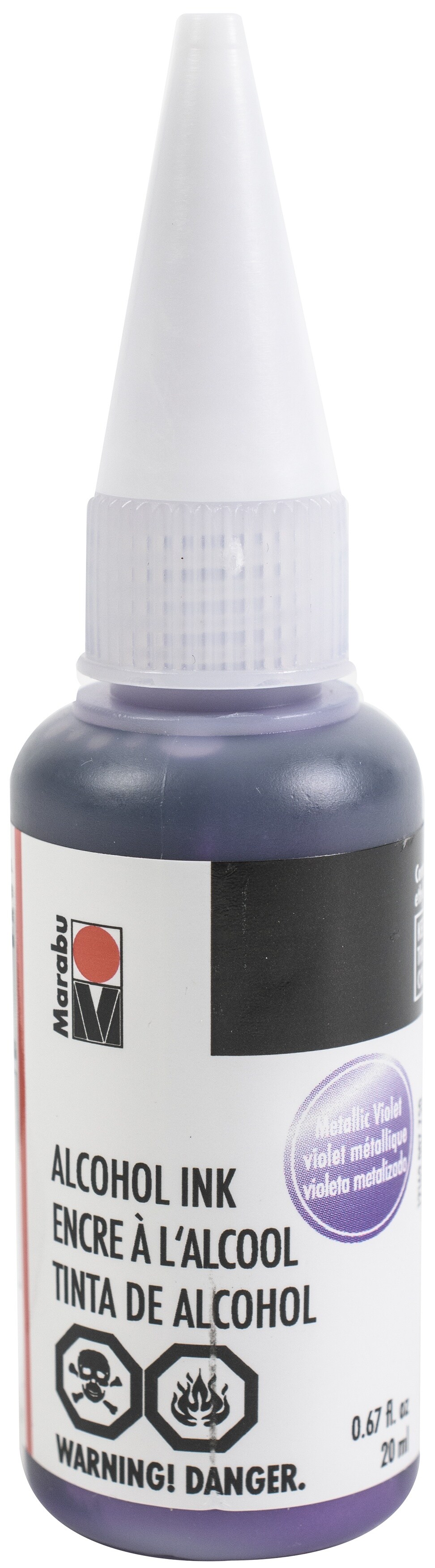 Marabu Alcohol Ink 20ml-Metallic Violet | Michaels