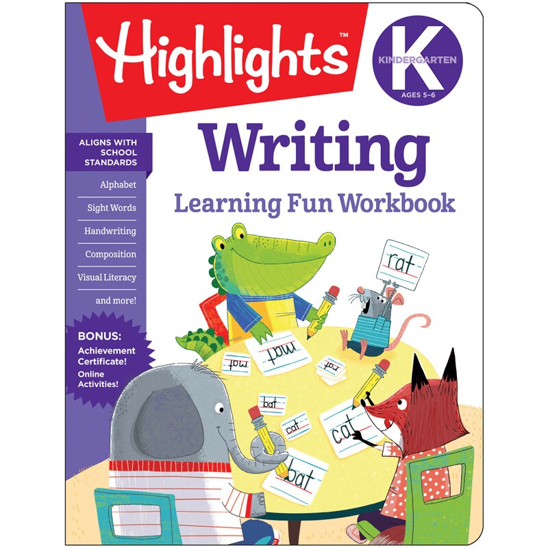 Learning Fun Workbooks, Kindergarten Writing | Michaels