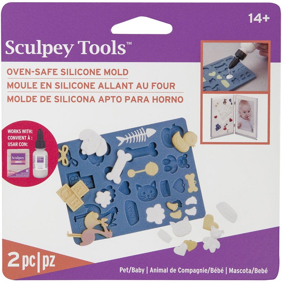 Sculpey Flexible Push Mold | Michaels